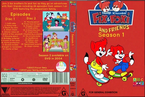 Fix And Foxi And Friends Season 1 And Season 2 ABC For Kids DVDs | Fandom