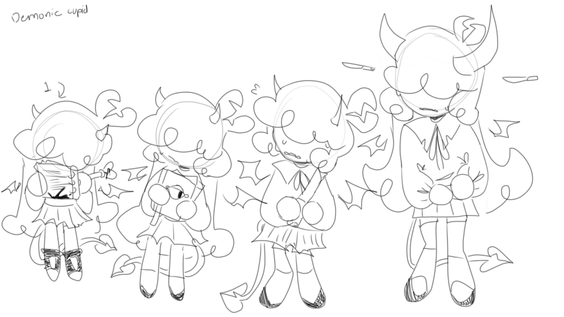 Demonic Cupid but I lost the motivation to finish it | Fandom