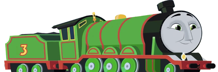 Henry the Green Engine PNG, including his rare bonus Kana Goes Slow ...