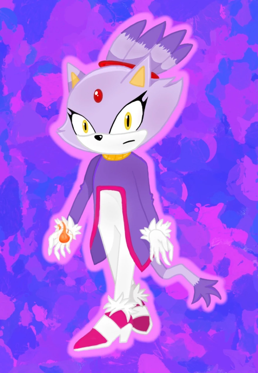 First try at drawing blaze! | Fandom