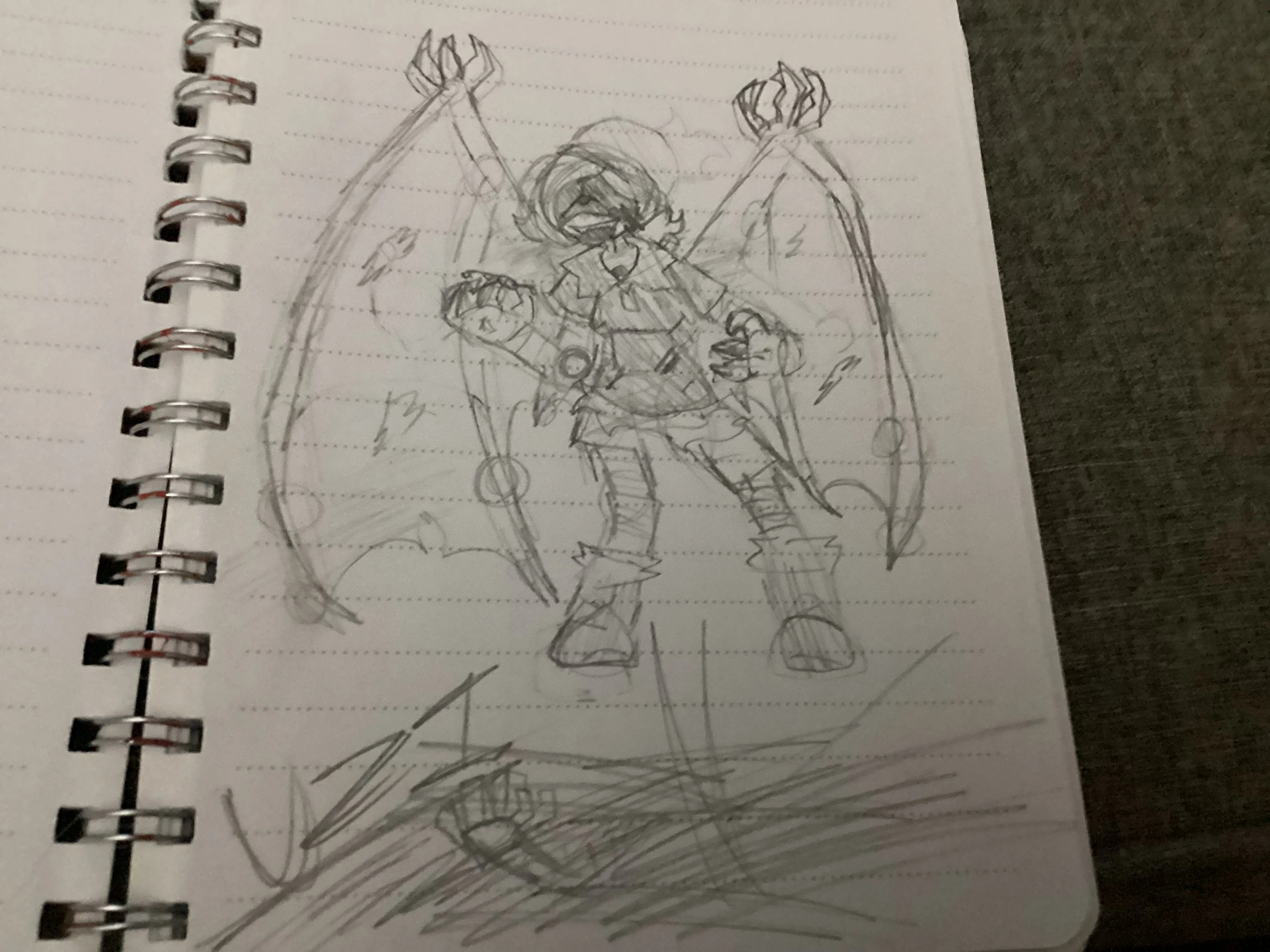 Drawings From Various Times Throughout The Night Also The Fuck Is