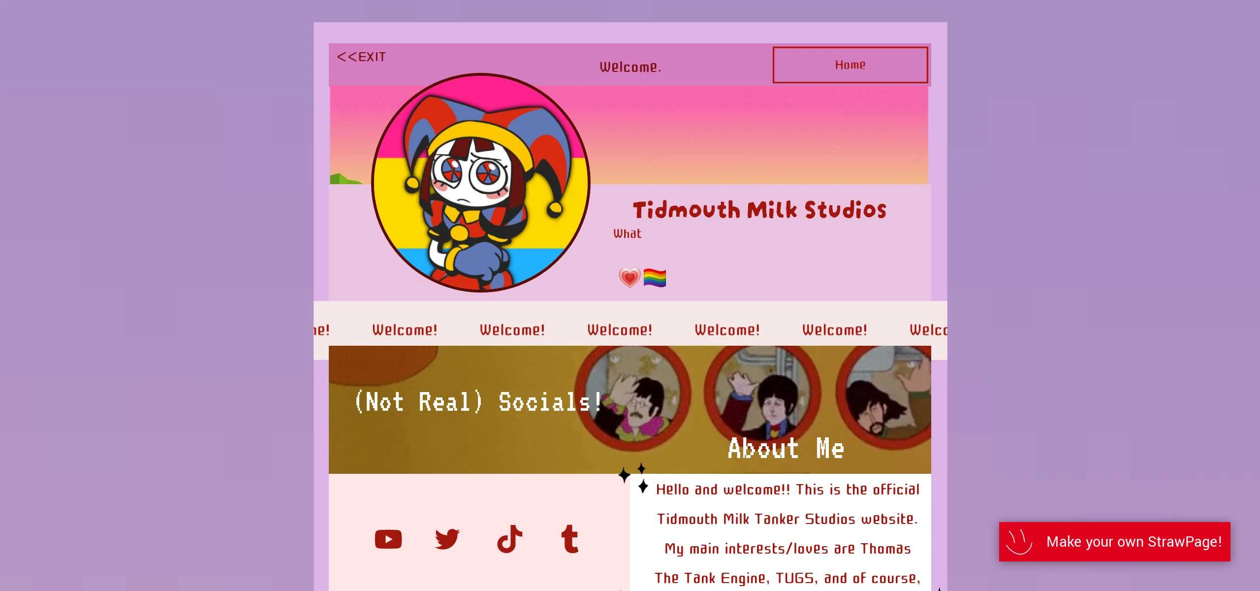 Tid Milk's old site is mine! | Fandom