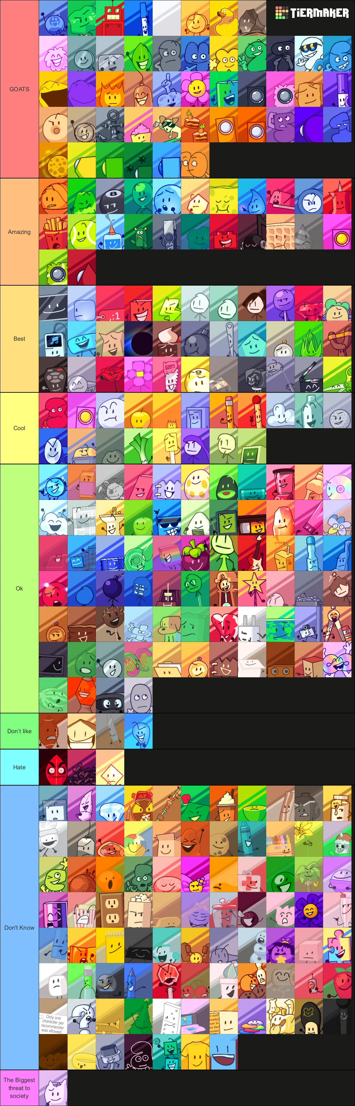 No one can change my mind about TPOT 6 being the best BFDI episode in ...