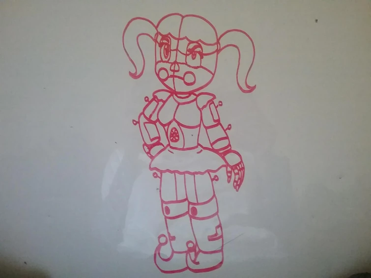 This is my simple drawing of Circus Baby. :) | Fandom