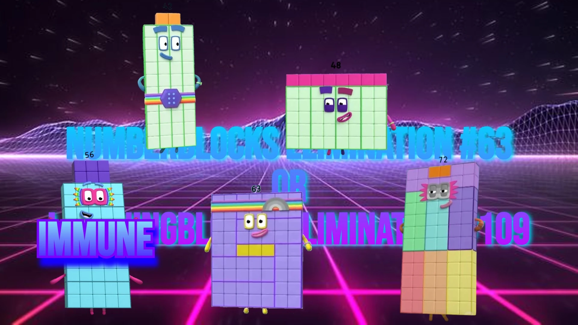 Learningblocks Elimination #108 or Numberblocks Elimination #63 or S8E2 ...