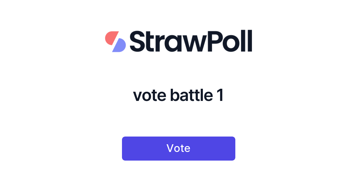 vote battle | Fandom