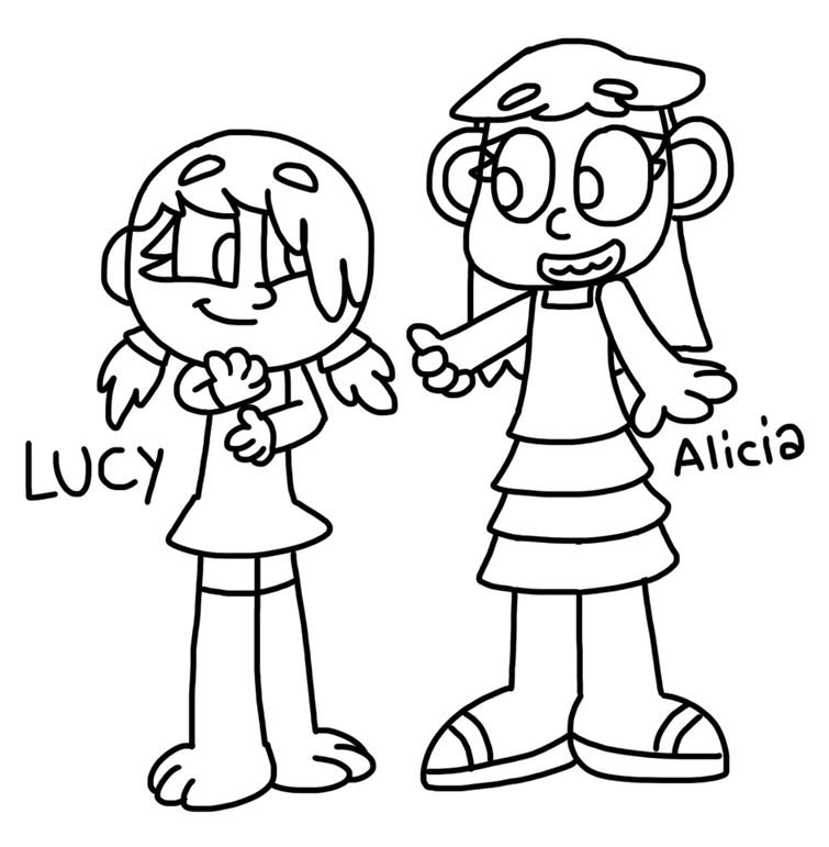 Lucy and Alicia (Luca genderbent) - "Slienzio Bruno!" | Fandom