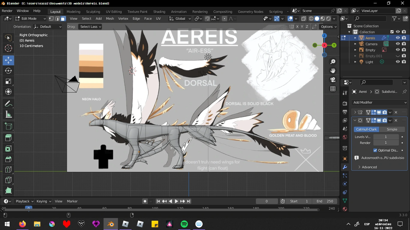 Aereis 3D model W.I.P | Fandom