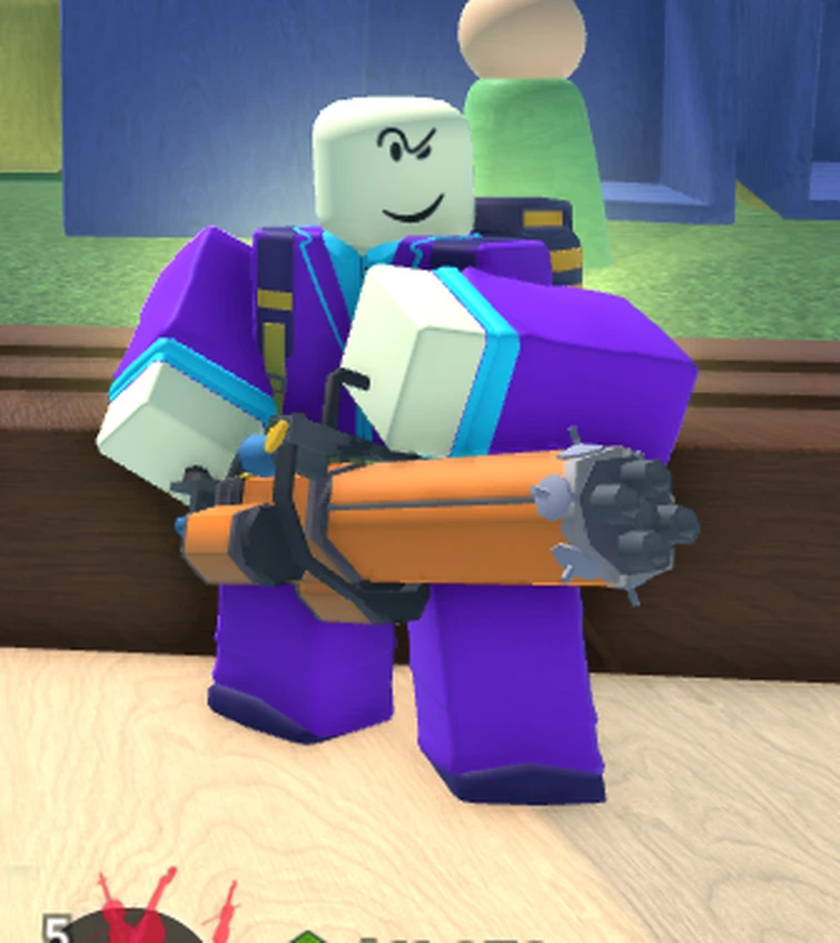 Issac Warden and Sweaking Minigunner showcases | Fandom