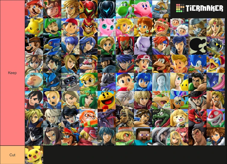 Cutting the smash roster in half Day 1 | Fandom