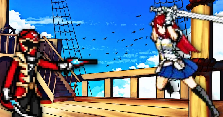 Sprite Artwork For Captain Marvelous vs Erza Scarlet | Fandom