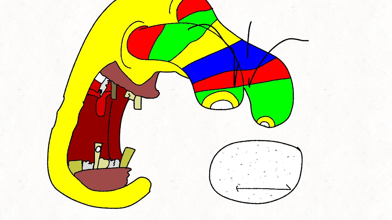 a certain super unhinged living smiley face vs another related fellow ...