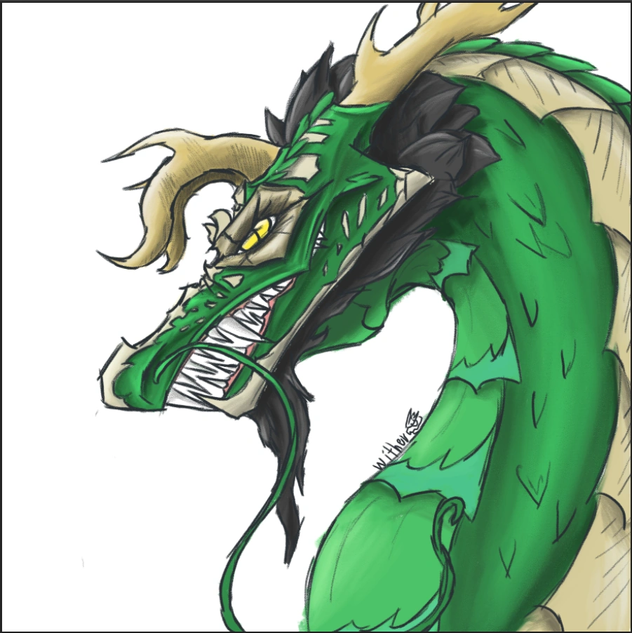Dragon art - complete!! | Fandom