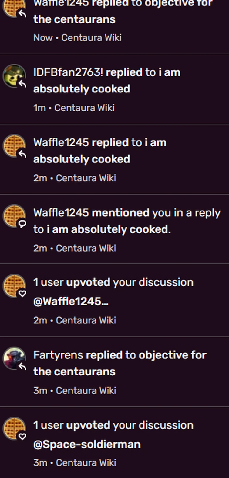 ping notification bell thing make brain happy :D | Fandom