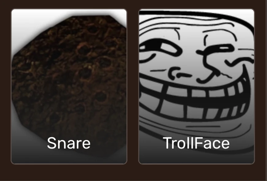 Snare = Trollface | Fandom
