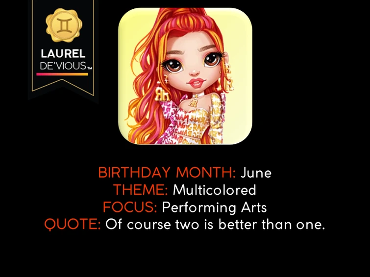 Rainbow High Bios with My Little Pony G3 inspiration: Laurel & Holly De ...