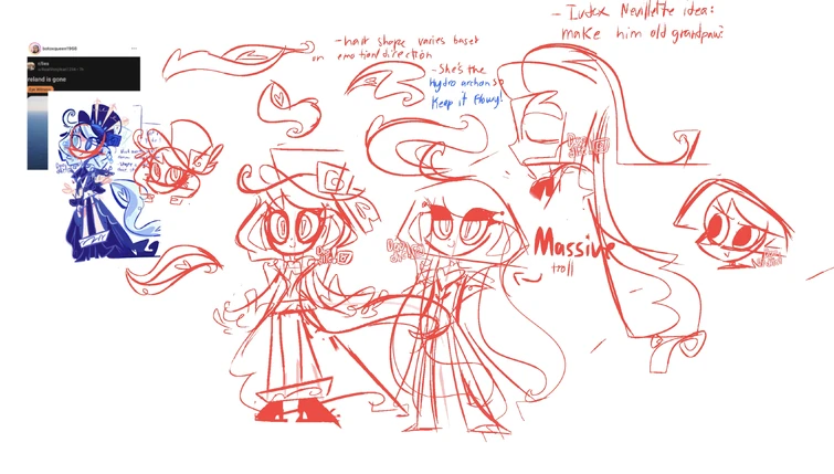 furina and co design study | Fandom