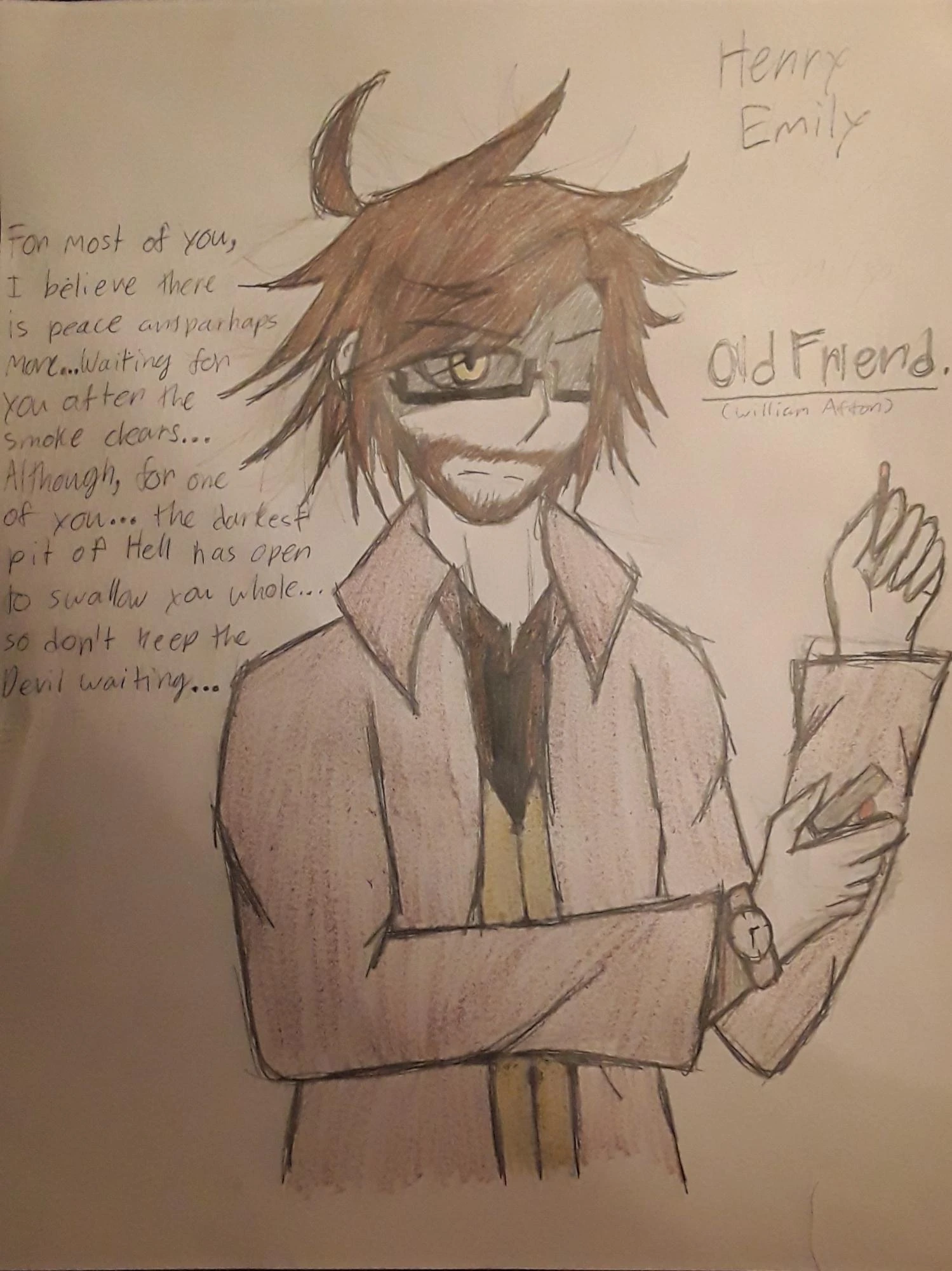 Henry Emily (FANART + Fnaf 6 ) | Fandom