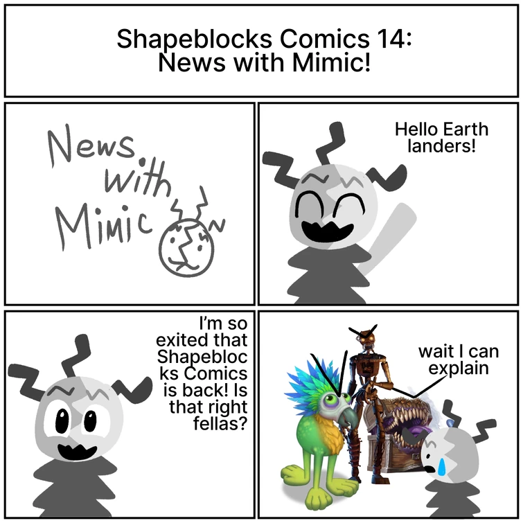 Shapeblocks Comics #14: News with Mimic(s) | Fandom