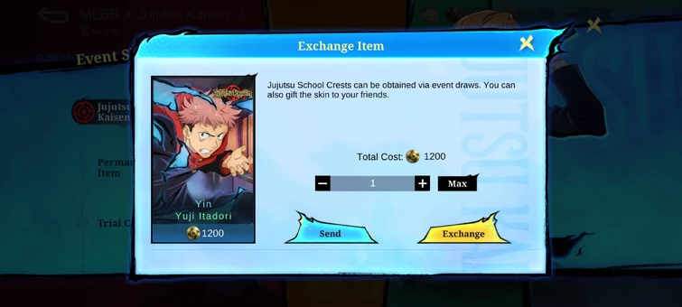 "For about half month, I've farmed my Vanguard Coins for this moment ...