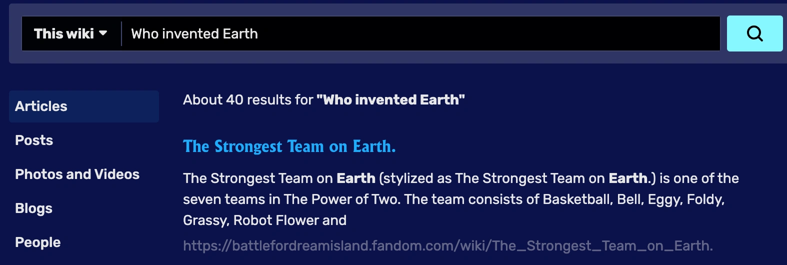 Hey guys! I can't believe I figured out who invented Earth... | Fandom