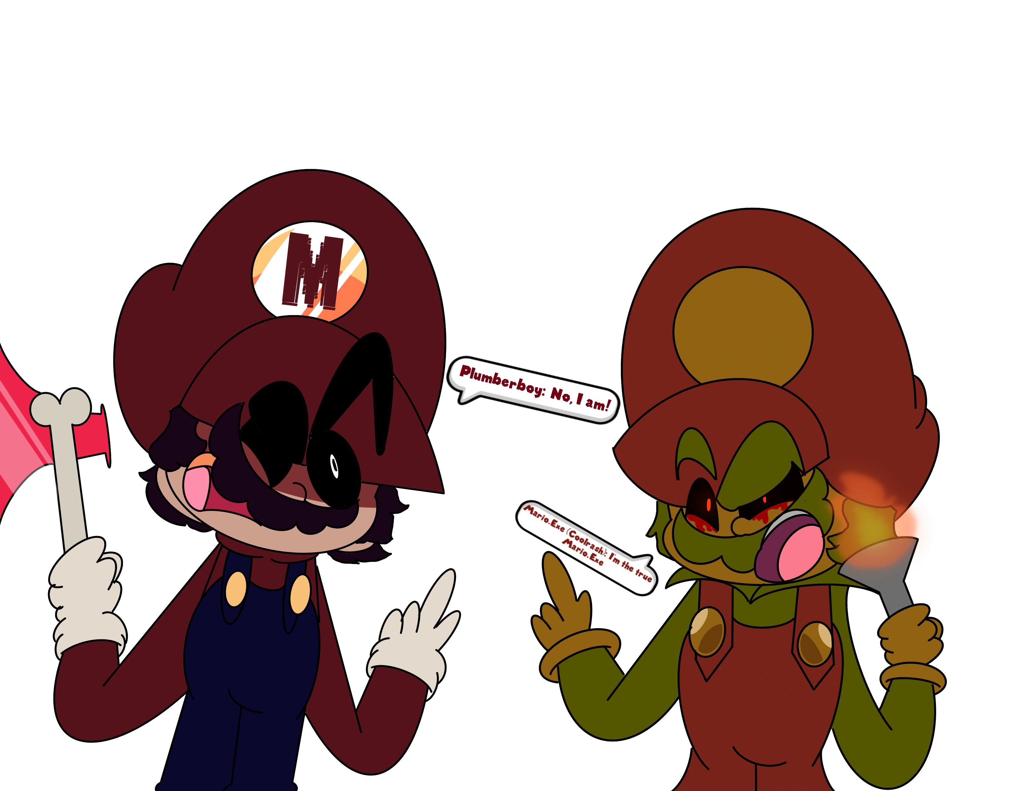 Horrorbrew Comics - True Mario.Exe? | Fandom