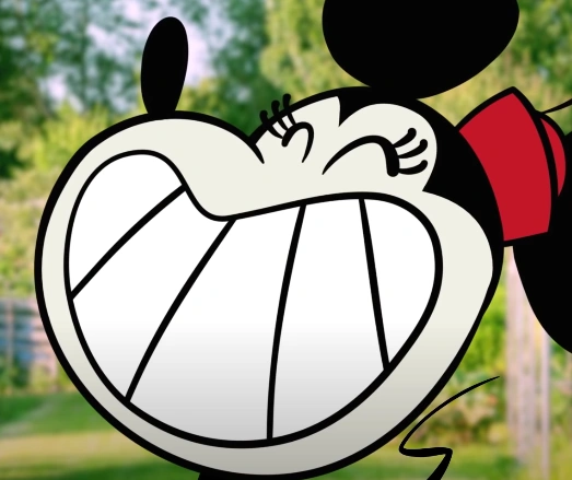 cursed Minnie mouse smile | Fandom