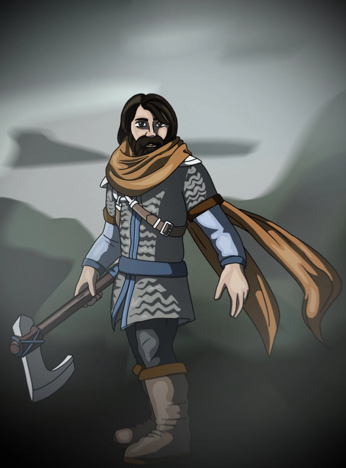 Sir Gawain & The Green Knight (Art by me) | Fandom