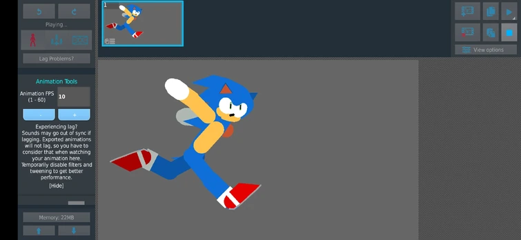 Made Sonic In Sticknodes! ( FIRST POST ) | Fandom