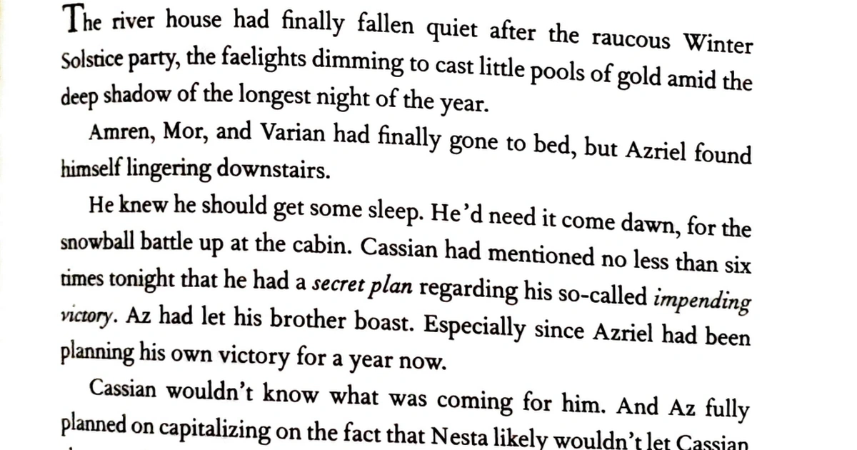 This is az pov acofs | Fandom