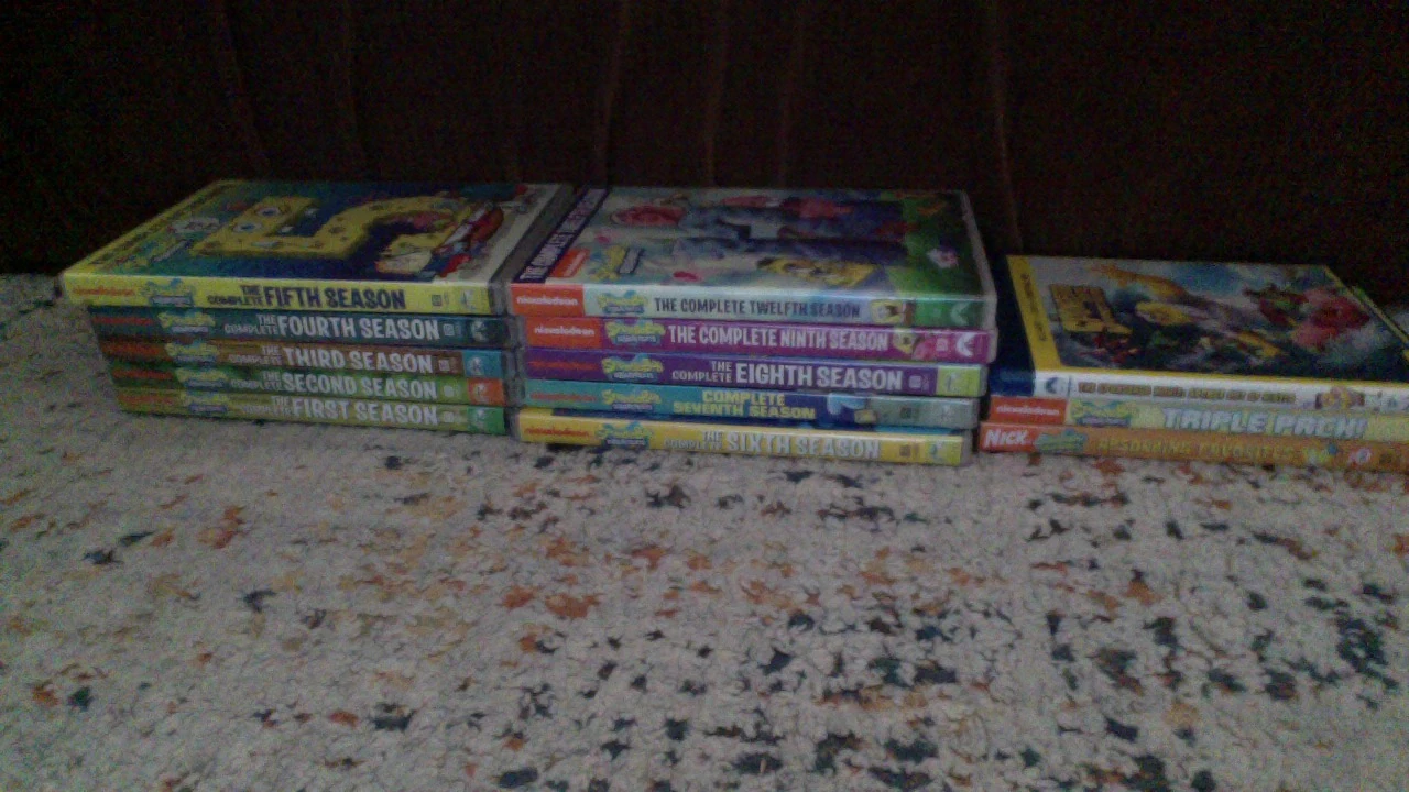 My SpongeBob DVD Collection | Fandom