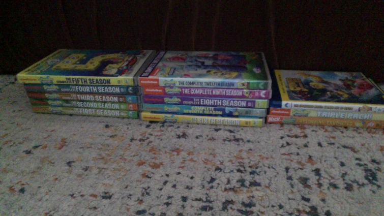 My SpongeBob DVD Collection | Fandom