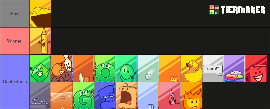 Epic BFDI voting, episode 14 | Fandom