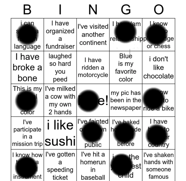 Life bingo | Fandom