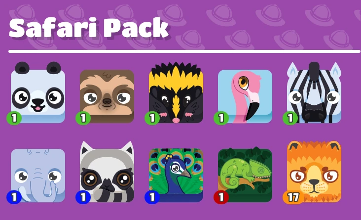 Yay I completed the safari pack | Fandom