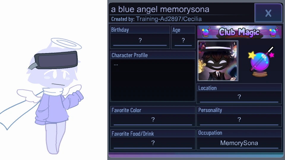 a gacha version of my memorysona | Fandom