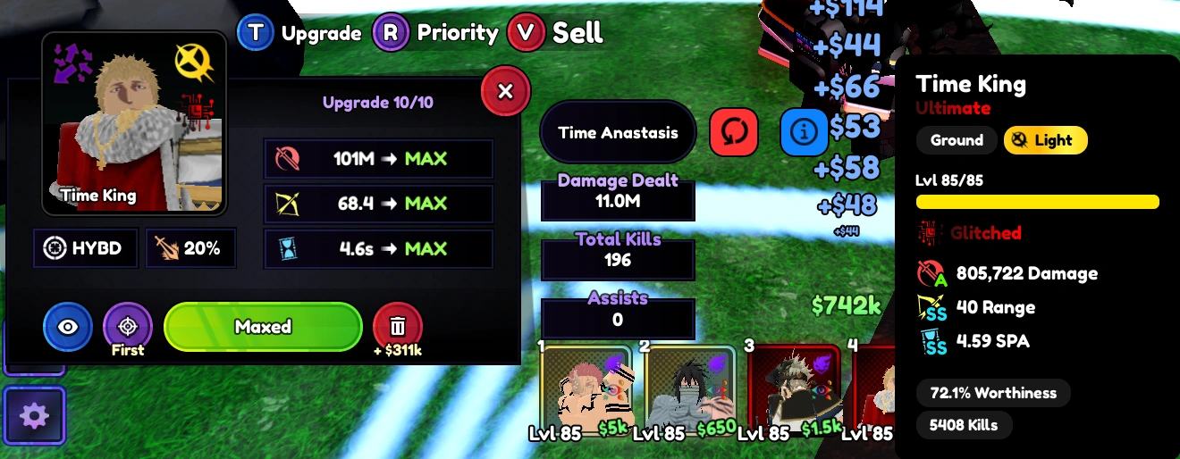 Time King buff | Fandom