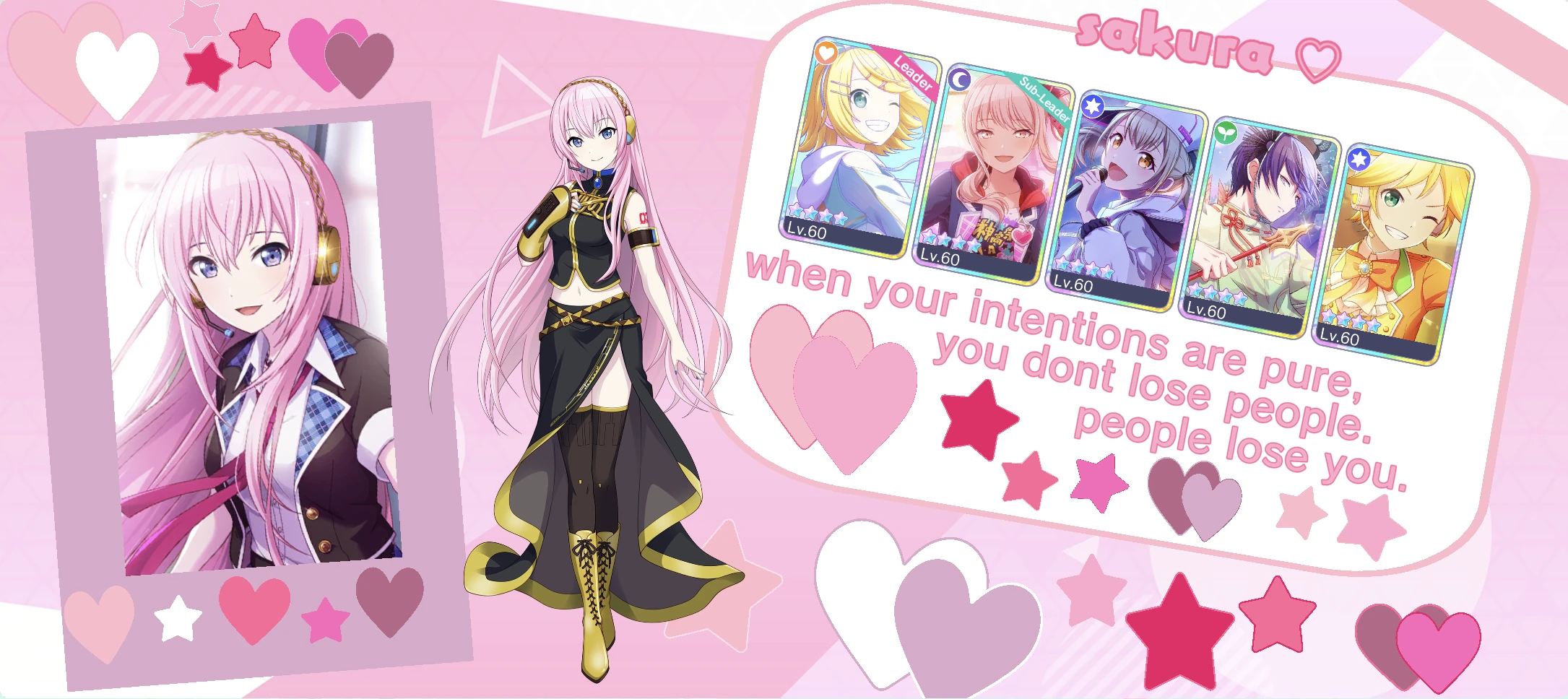 finally finished my project sekai profile! | Fandom