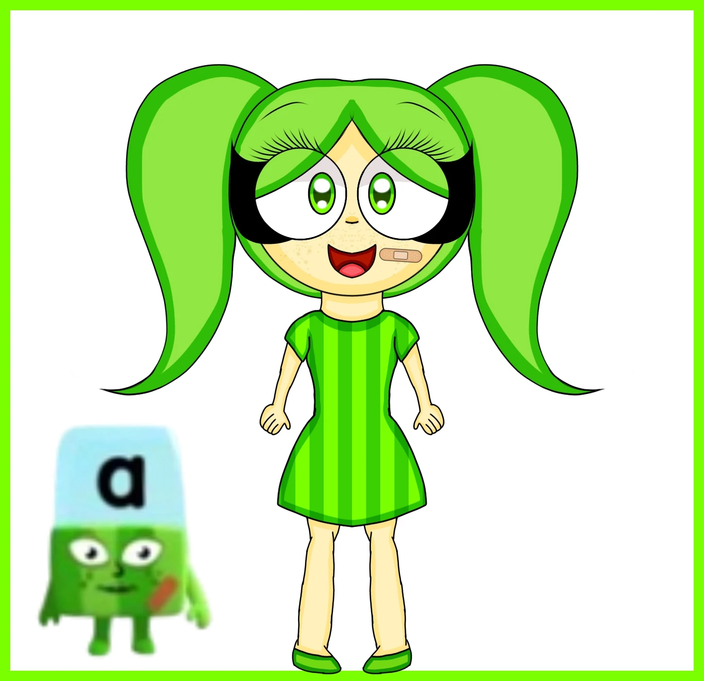 Humanized Alphablock A | Fandom