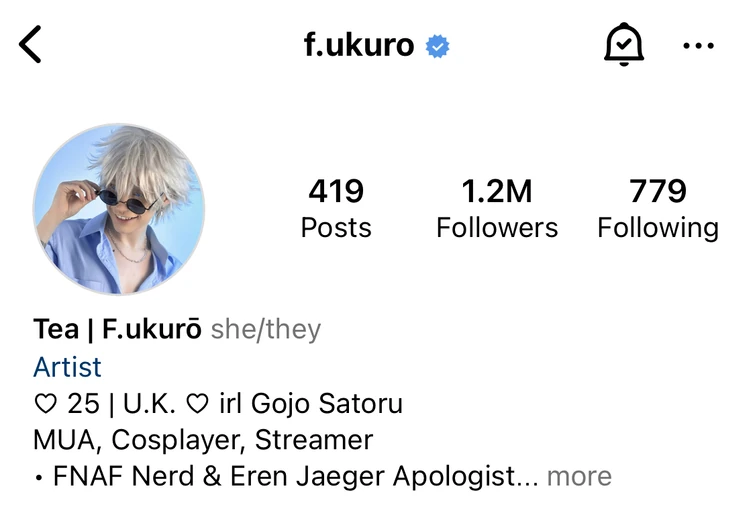 Cosplayer of the day!!~ Day 5- @f.ukuro | Fandom