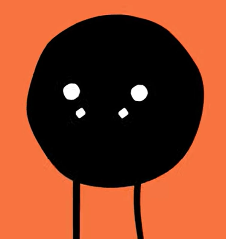 why are monochromatic circle-shaped object show characters so cool | Fandom