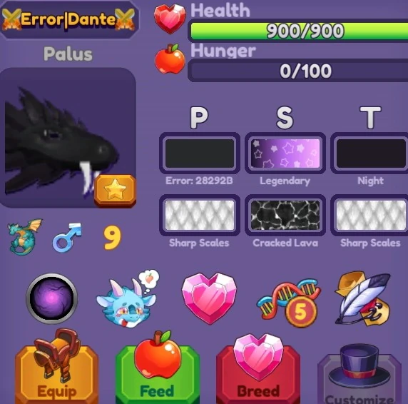 Checking Offers on a FM DBL 1/3 Black Error Fear Element Palus | Fandom