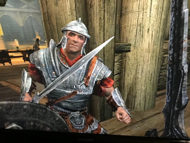 I have a pet hadvar now :> | Fandom