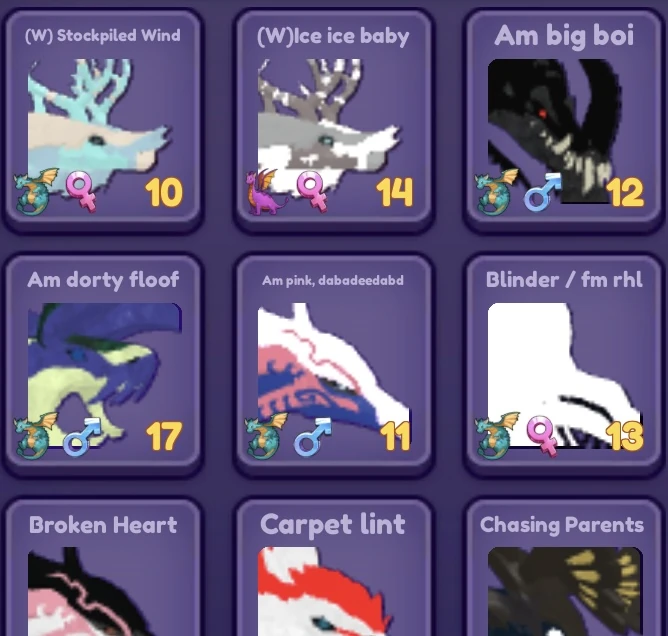 Trading some dragons and pots(MLF Aeros and Some guild accessories) | Fandom