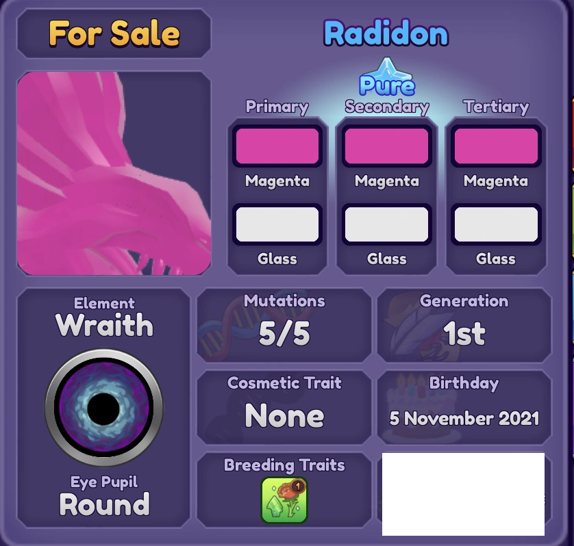 Selling FM Pure Radidon!! | Fandom