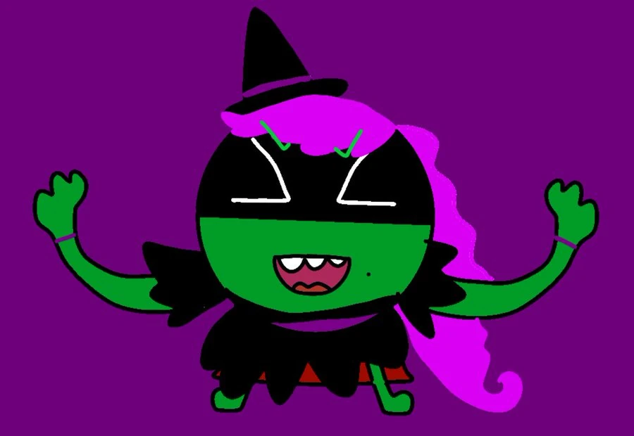 Evil pea the wicked witch. (Halloween art) | Fandom