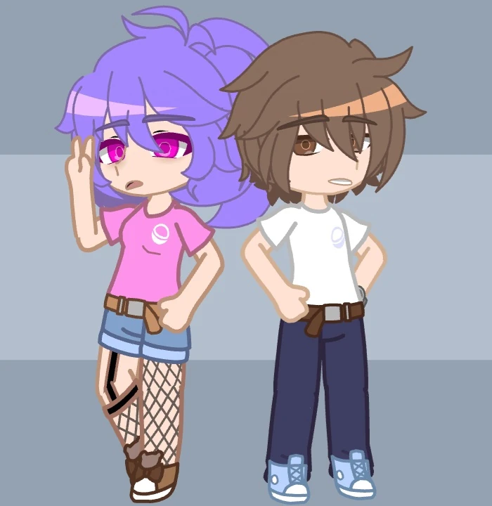 I remade the gacha default girl and boy, | Fandom
