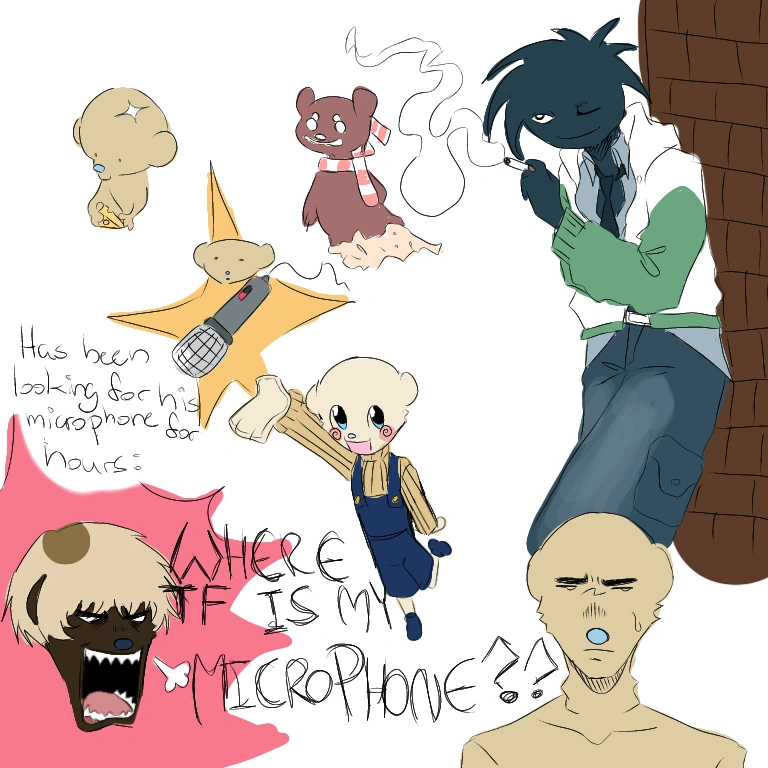 Some doodles after being gone for ages | Fandom