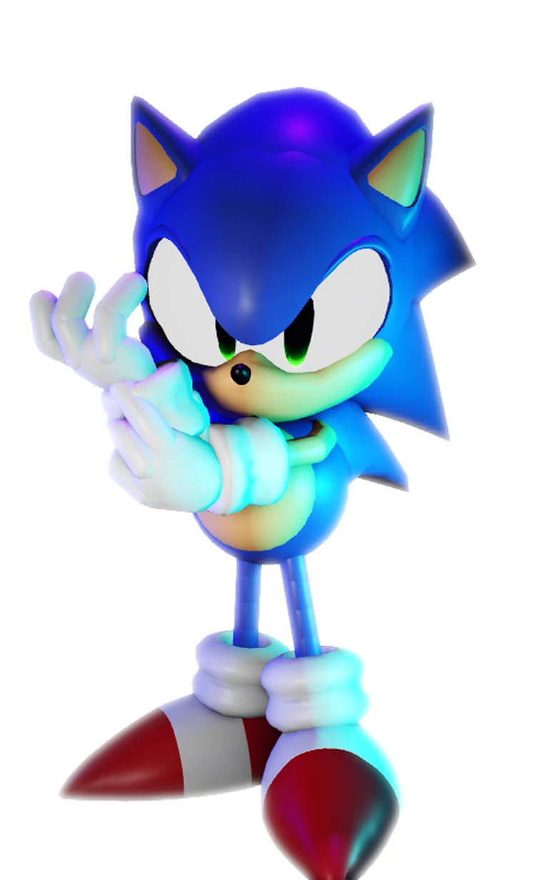 Sonic Render Posing Test | Fandom