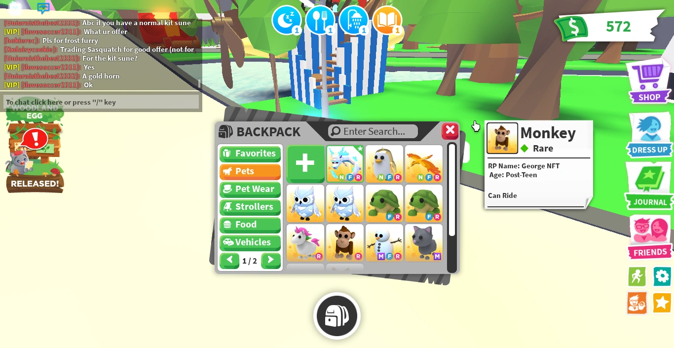 Trading Inentory Lf neon turtle | Fandom